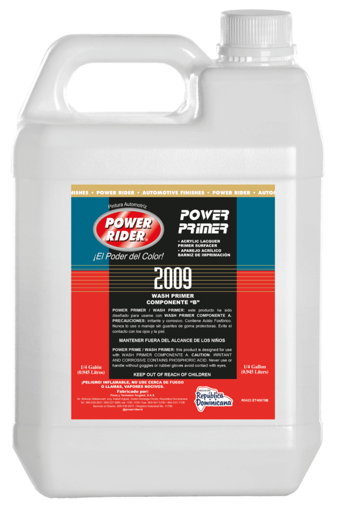 WASH PRIMER – (Dos componentes) – Power Rider